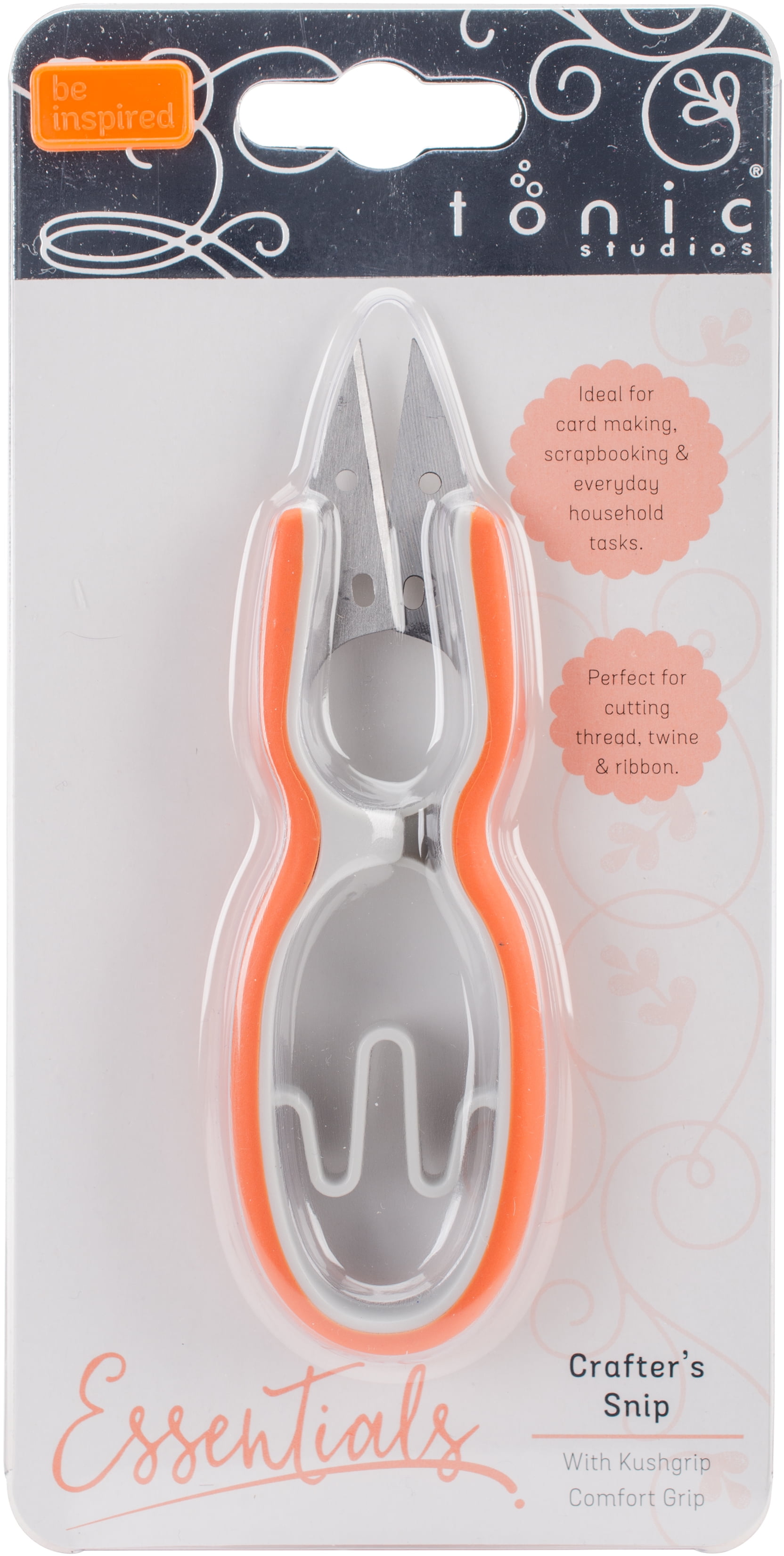 Tonic Studios Crafter's Thread Snip-White & Orange - Walmart.com