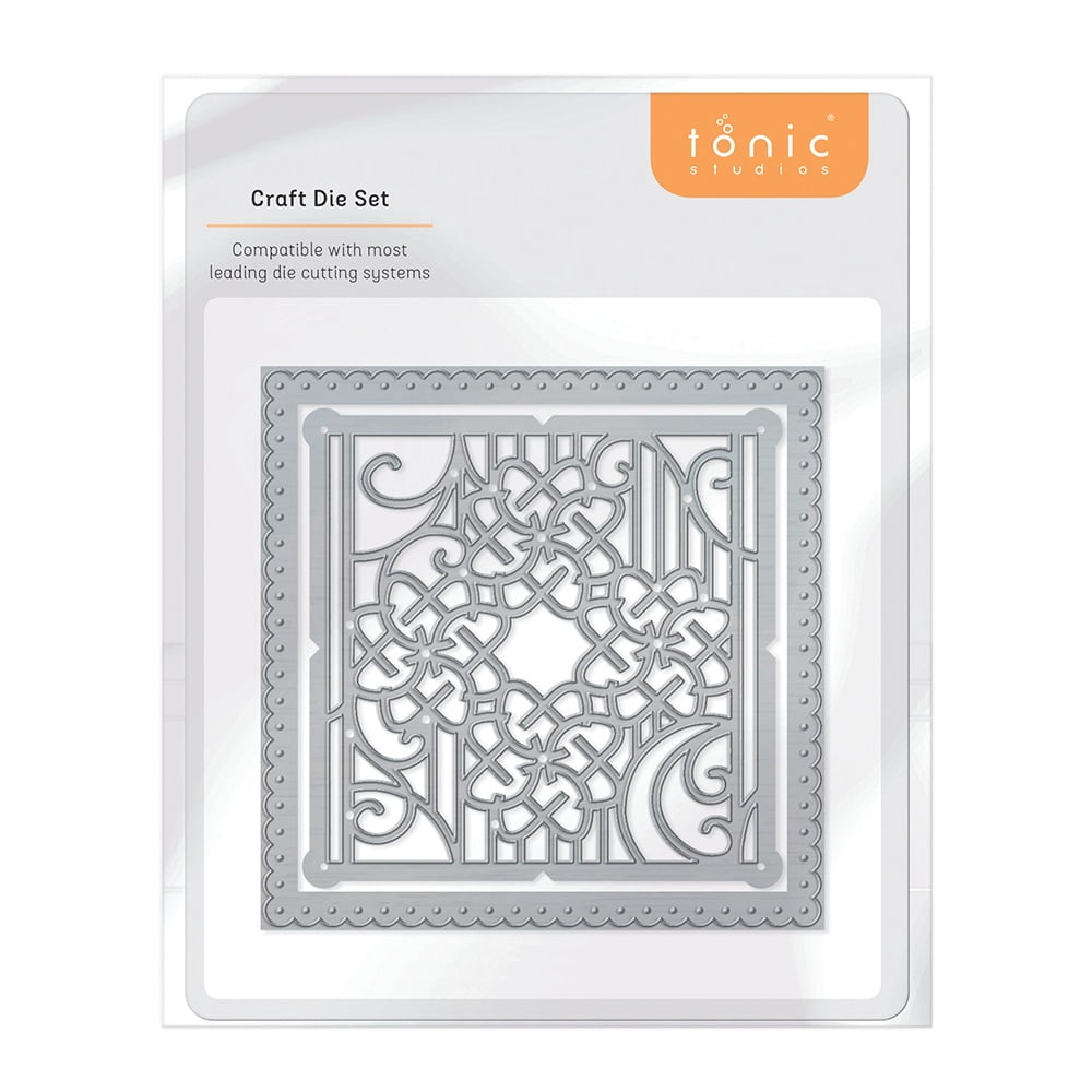 Tonic Studios Die Set-Trellis Ironwork Patchwork - Walmart.com