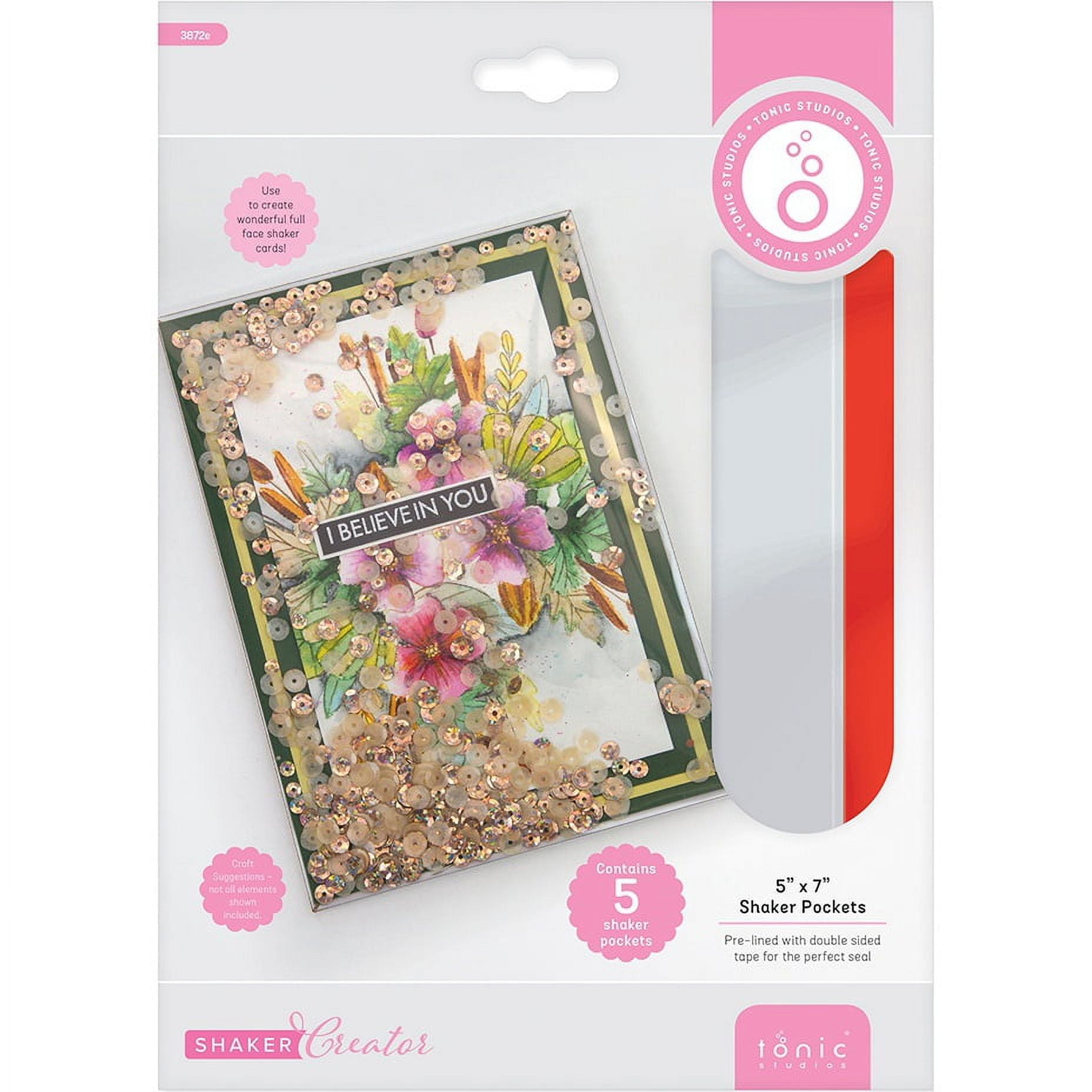 Tonic Studios Shaker Creator Shaker Pockets 5/Pkg-5"X7" - Walmart.com