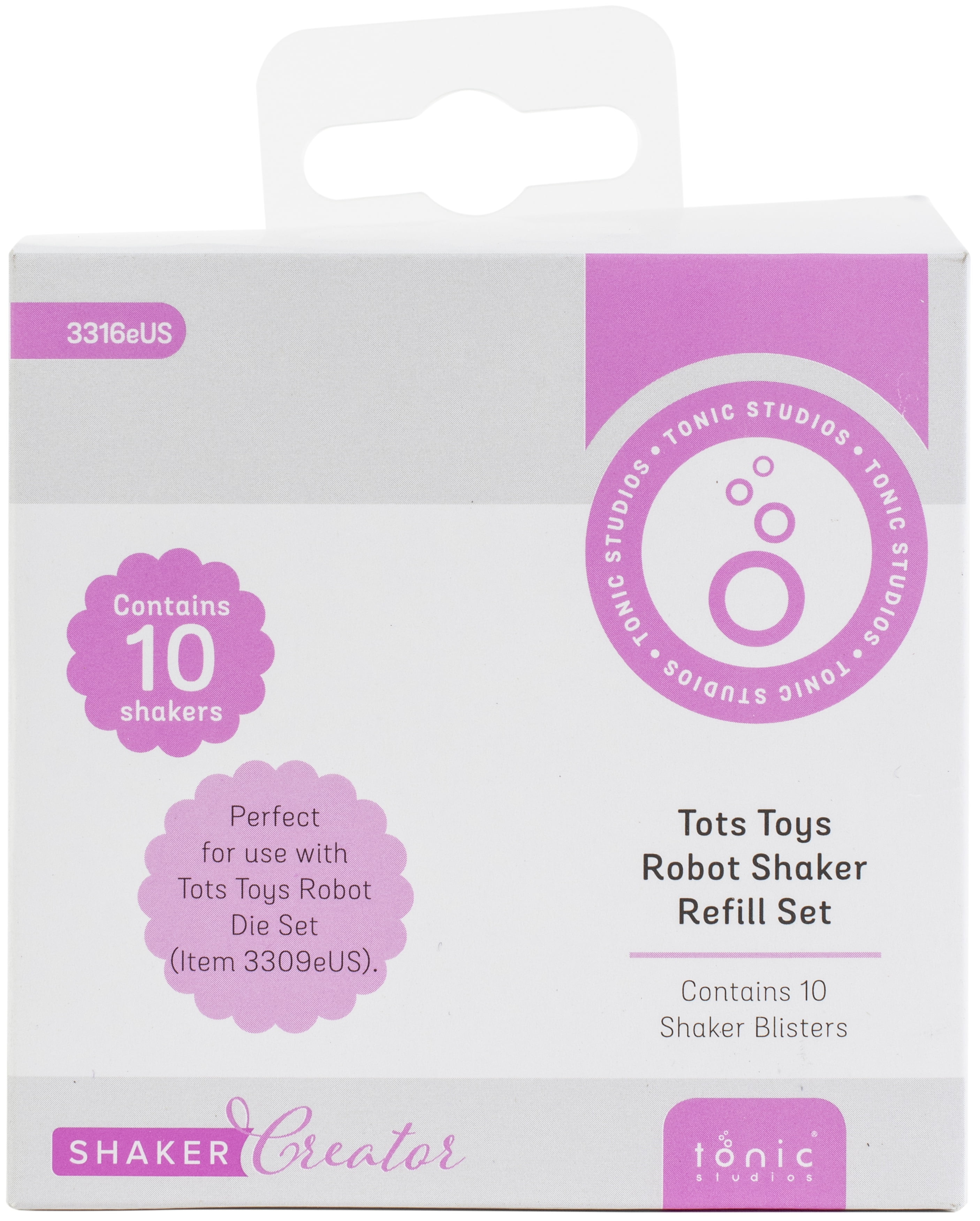 Tonic Studios Toy Shaker Domes - Robot - Walmart.com
