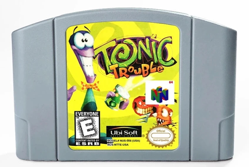 Tonic Trouble N64 Nintendo 64 Video Game - Walmart.com
