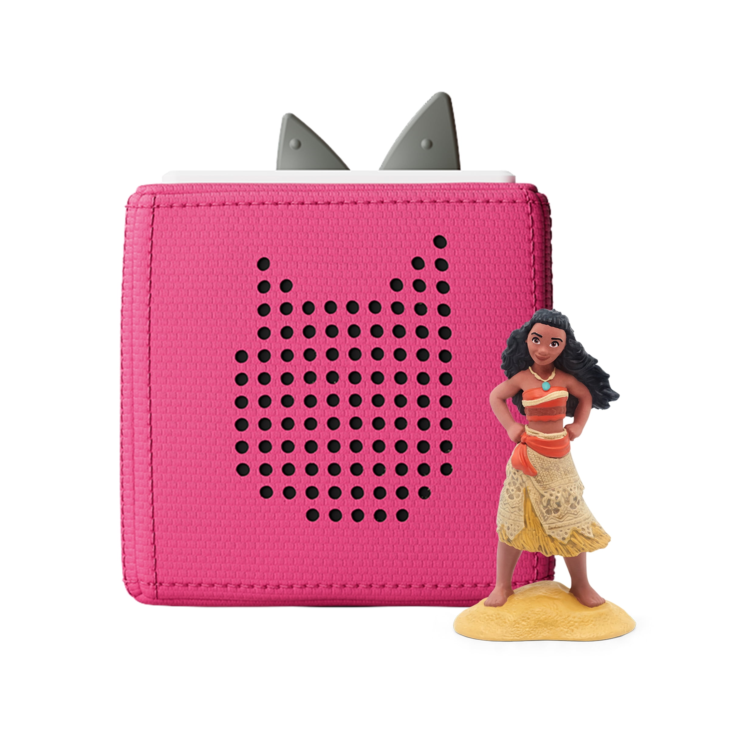 Tonies Disney Toniebox Audio Player Starter Set with Moana, Pink ... Tonies Disney Toniebox Audio Player Starter Set with Moana, Pink ...