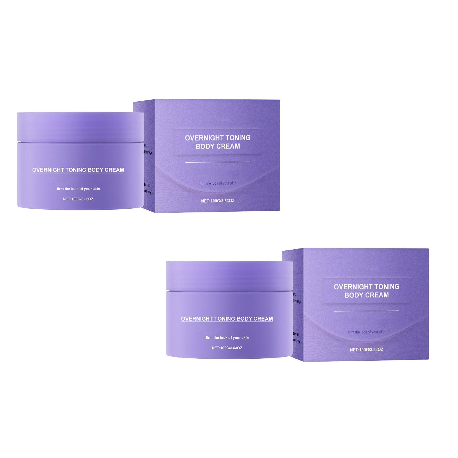 Toning & Firming Body Cream: Overnight Action for Loose Skin ...