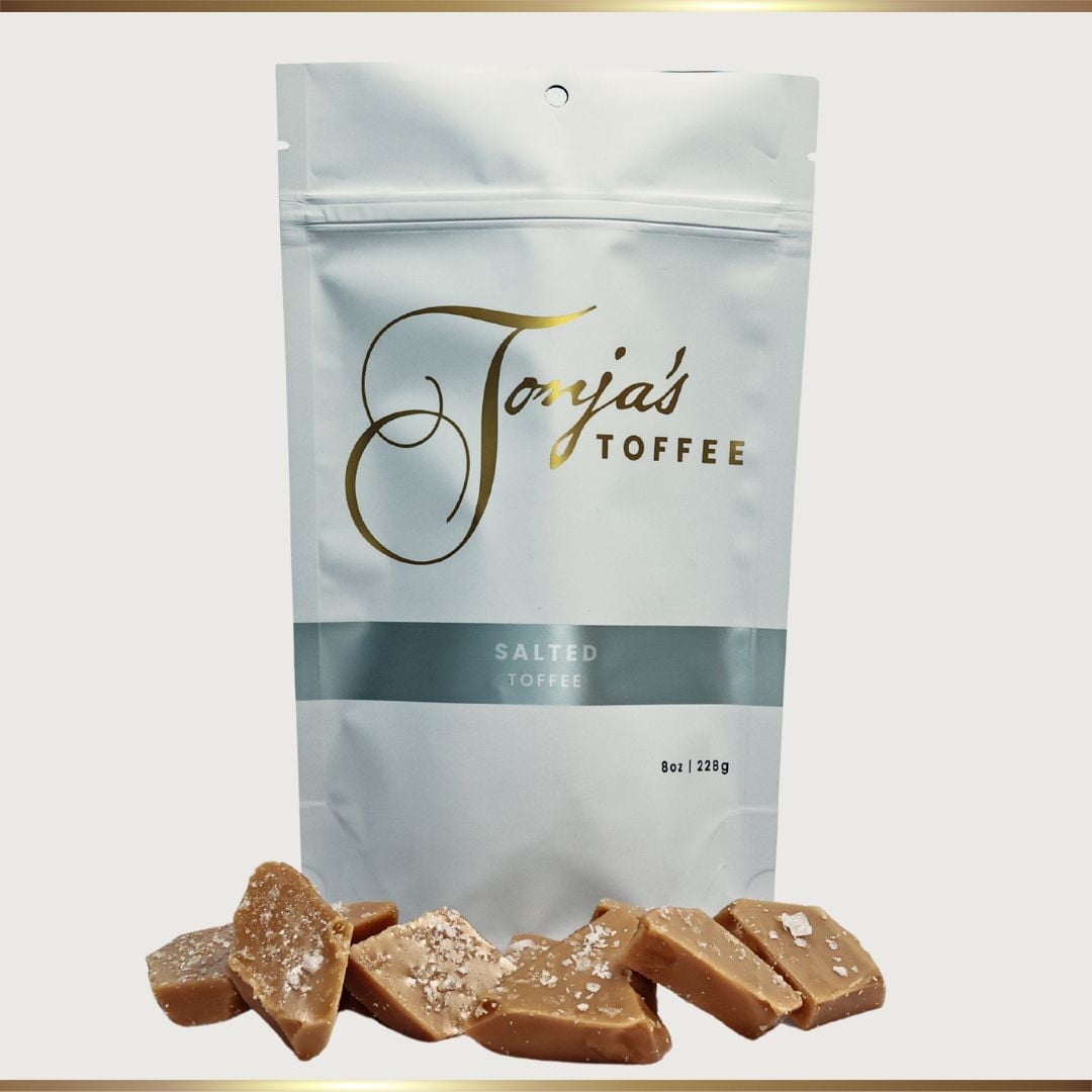 Tonja's Toffee Salted Toffee - 8oz - Walmart.com