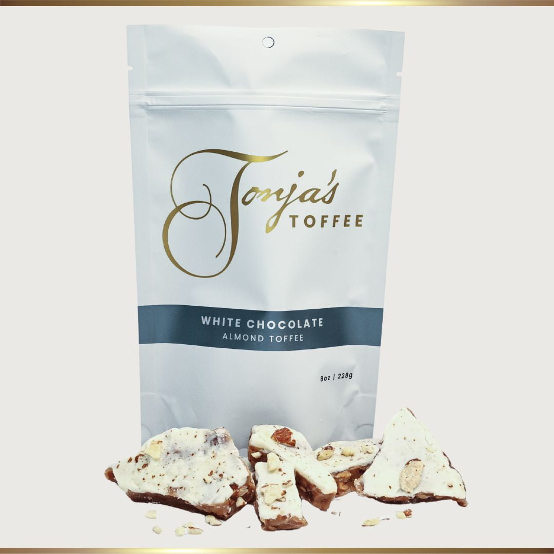 Tonja's Toffee White Chocolate Almond Toffee - 16oz. - Walmart.com