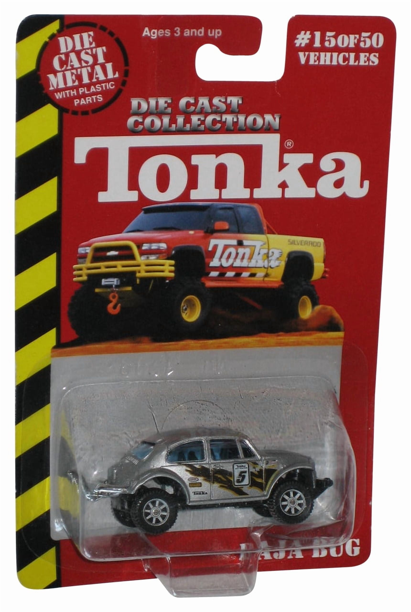 Tonka Die Cast Metal Baja Bug (1999) Maisto Silver Toy Car #15/50 ...
