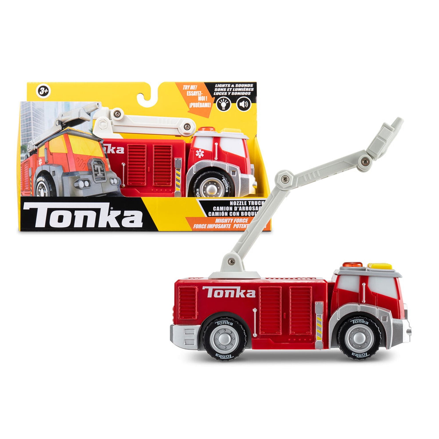 Tonka Mighty Force Lights & Sounds - Fire Truck - Walmart.com
