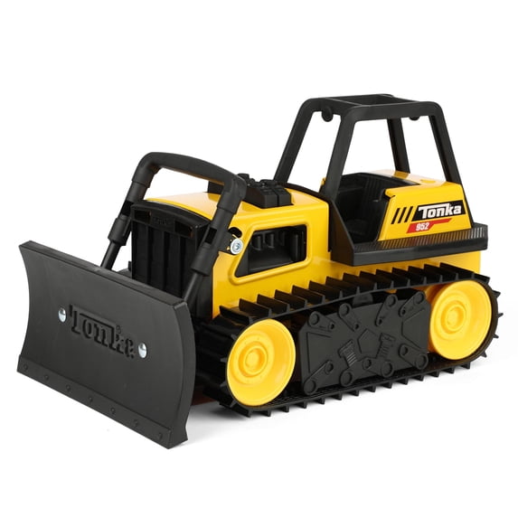 Tonka, Retro Classic Steel Bulldozer, for Kids 3+, Works with Dirt and ...