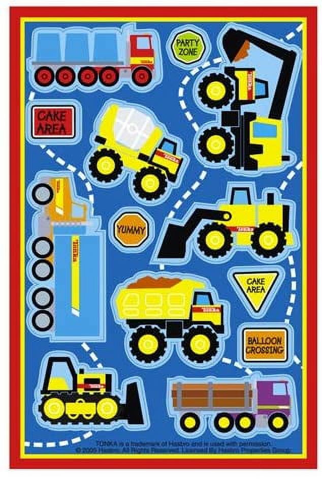 Tonka Sticker Sheets 13 Stckers Each Sheet 2 Great for Party Decoration ...