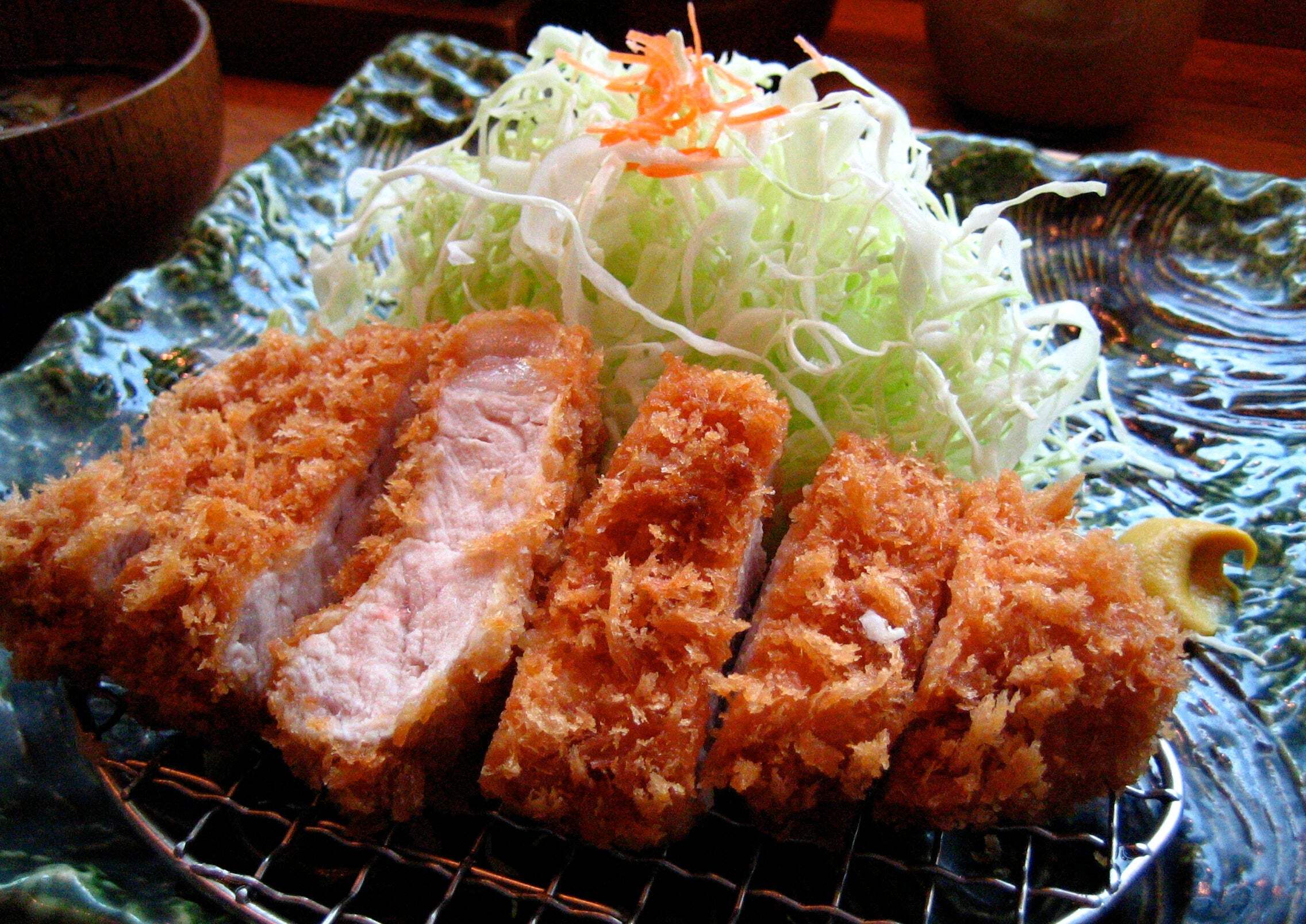 Tonkatsu Pork Cutlet Fried Japan Glossy Poster Picture Photo Print ...