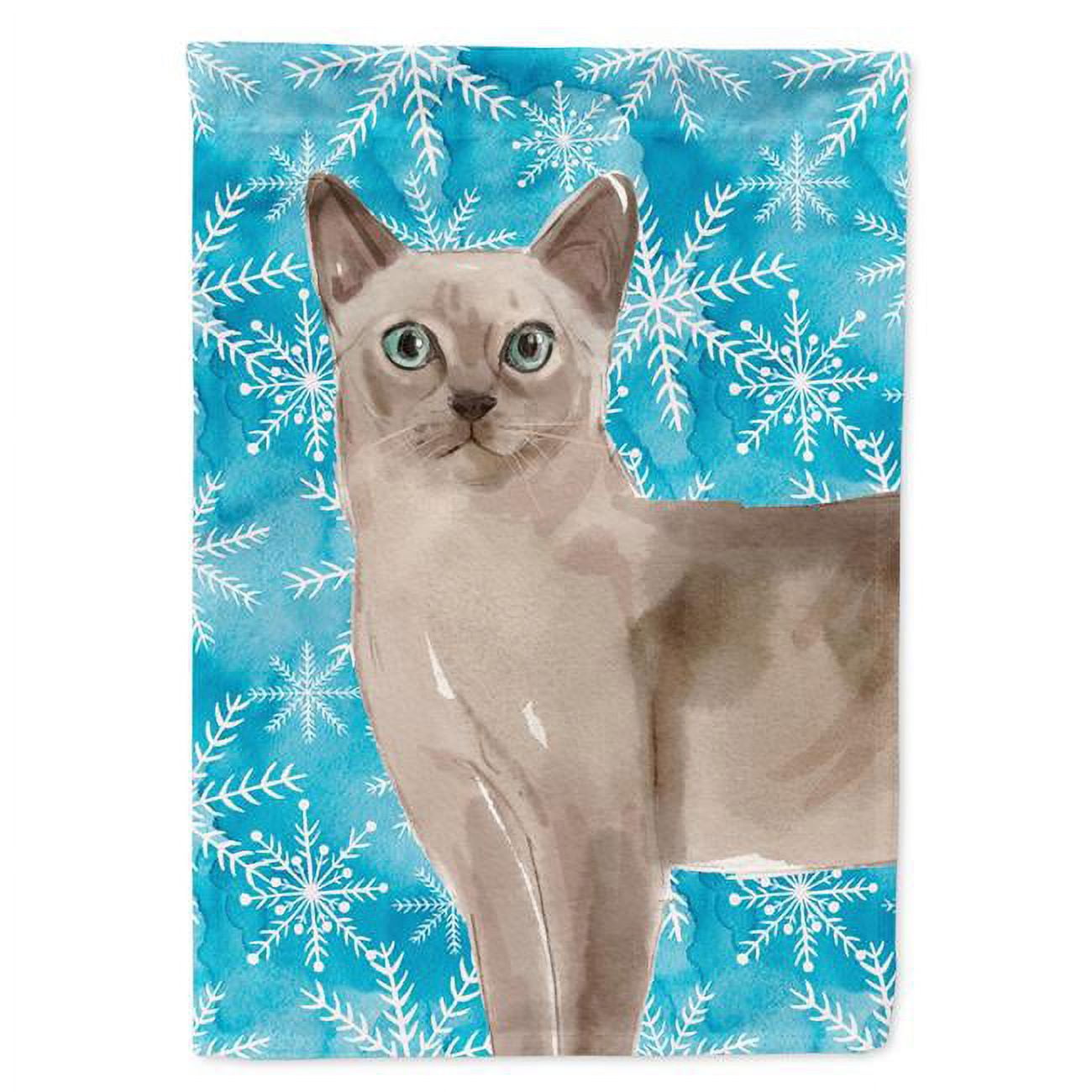Tonkinese Winter Snowflake Garden Size Flag - Walmart.com