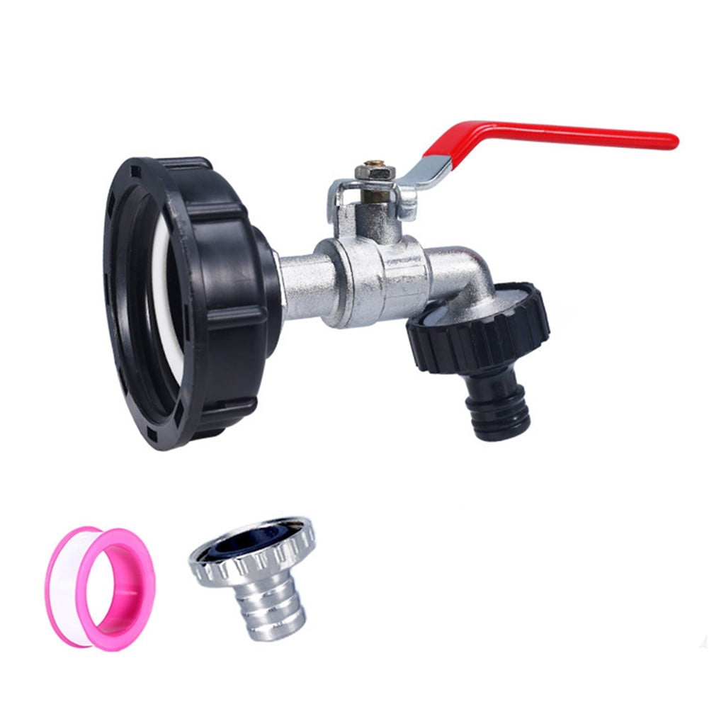 Tonne Bucket Accessories Connector IBC Tonne Bucket Alloy Faucet Nipple ...