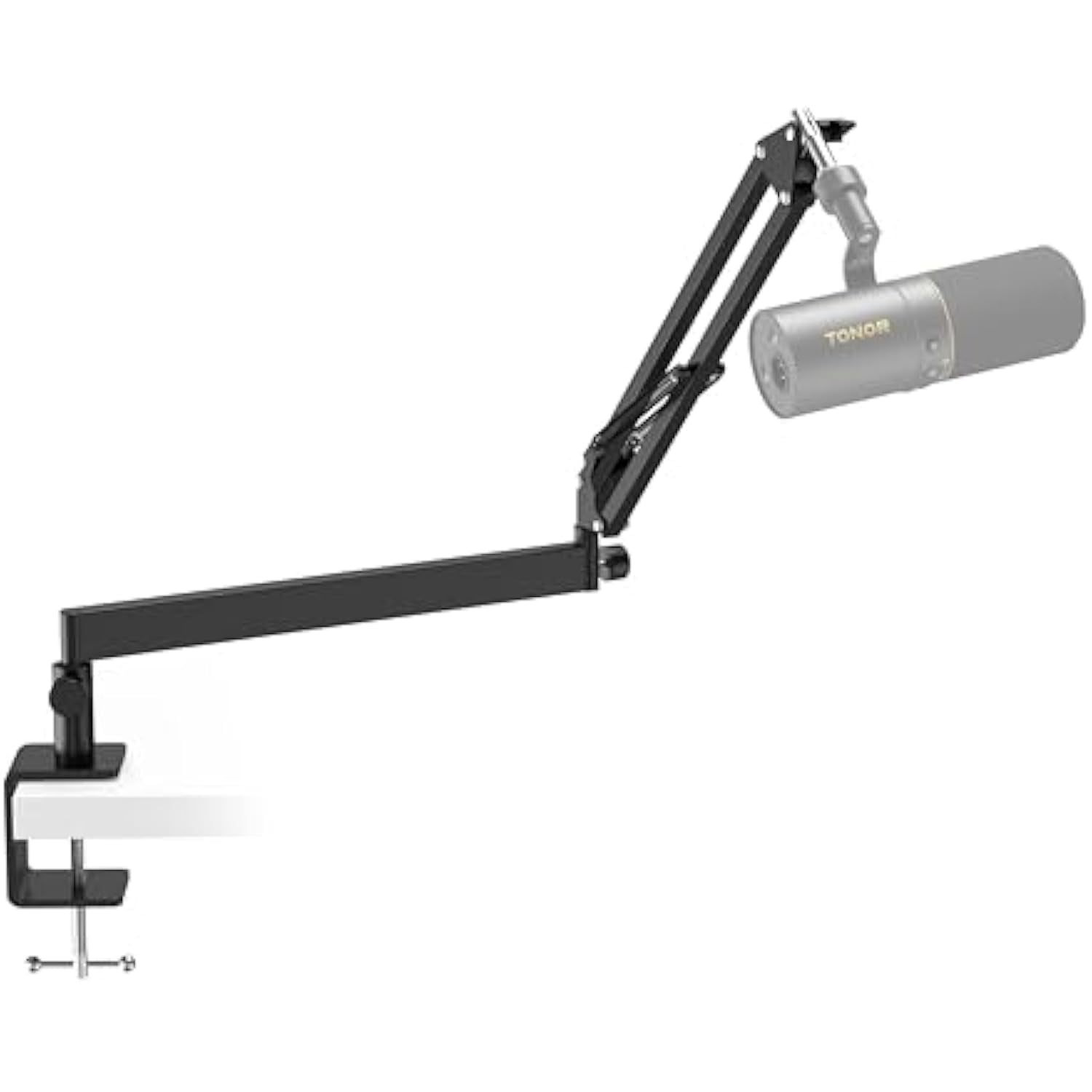 Tonor Mic Arm Desk Mount, Low Profile Boom Arm, Microphone Arm ...