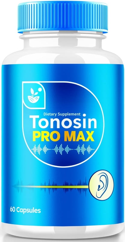 Tonosin Pro Max Capsules, Official Ear Health Formula, All-Natural ...