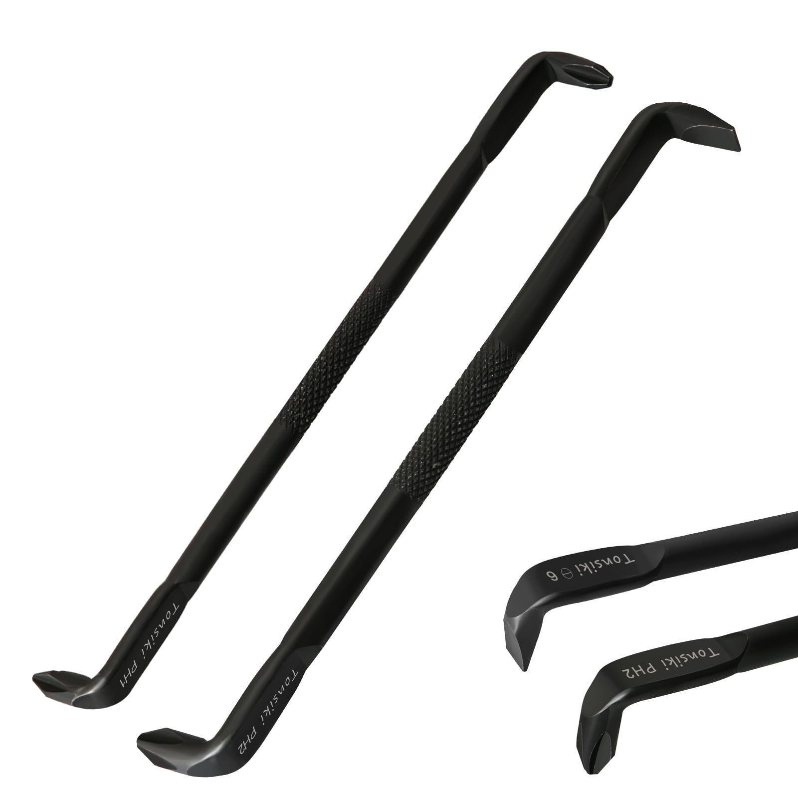 Tonsiki 2PCS Offset Screwdriver Set, Right Angle Double Head ...