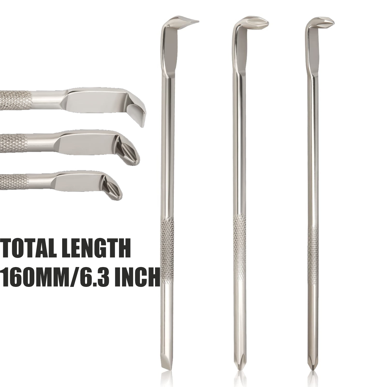 Tonsiki 3pcs Offset Screwdriver Set, Head Screwdriver Set with Magnetic ...