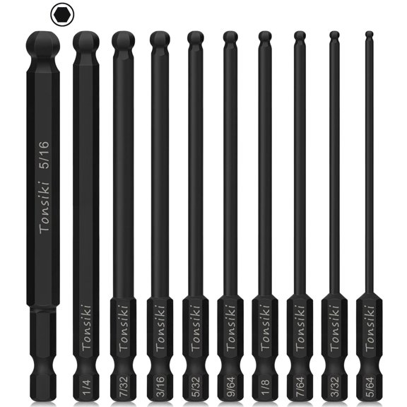 Allen Wrench Hex Bit Set - Railer 2 Inch Impact Driver 20pc Hex Bit Set ...