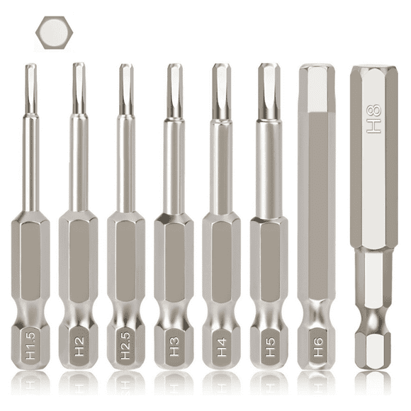 Hex Head Allen Wrench Drill Bit Set