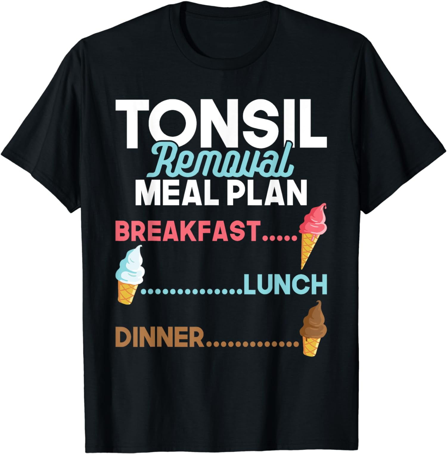 Tonsil Removal - Tonsillectomy Tonsils Surgery Get Well T-Shirt ...