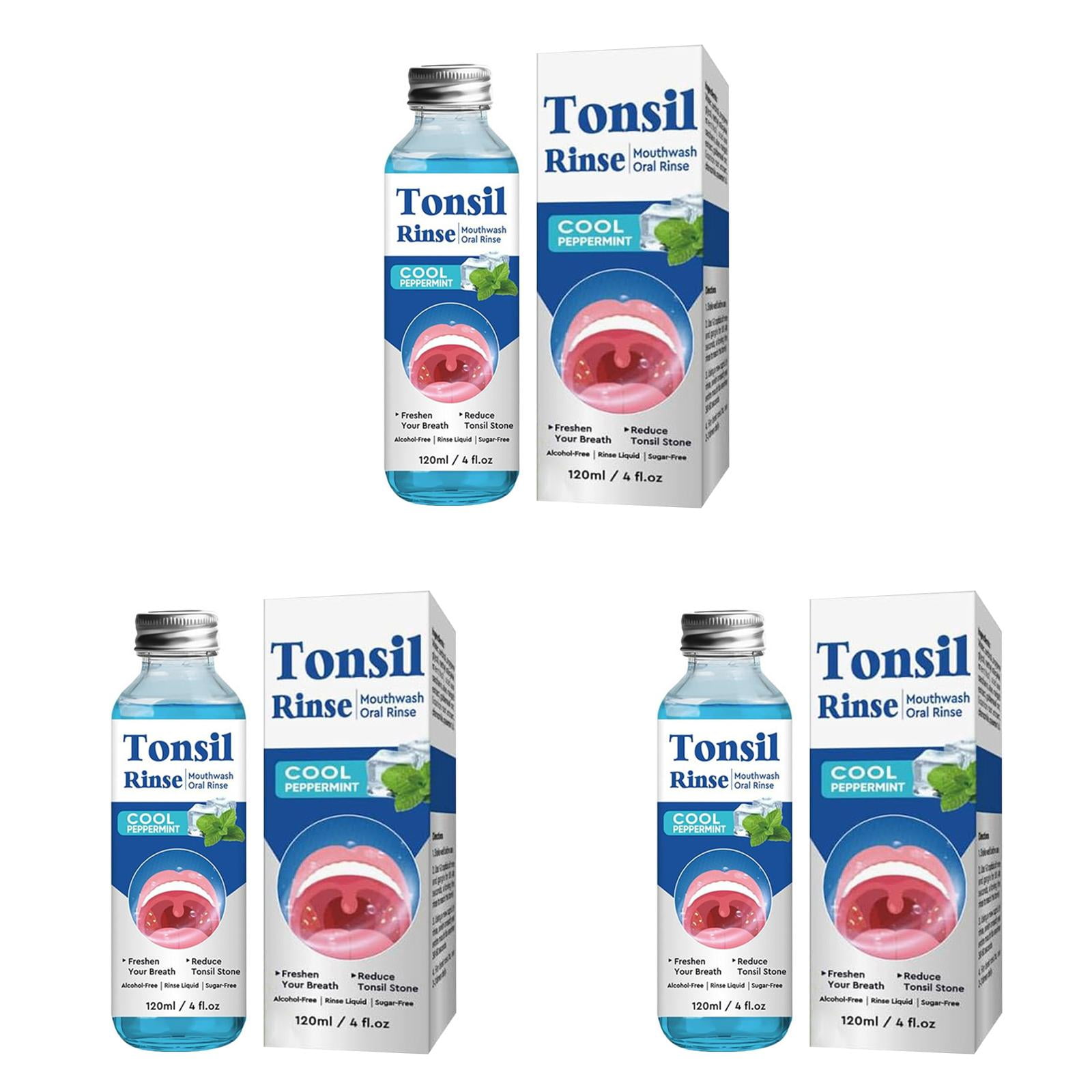Tonsil Stone Mouthwash Antibacterial Fight Bad Breath & Relieve Dry ...