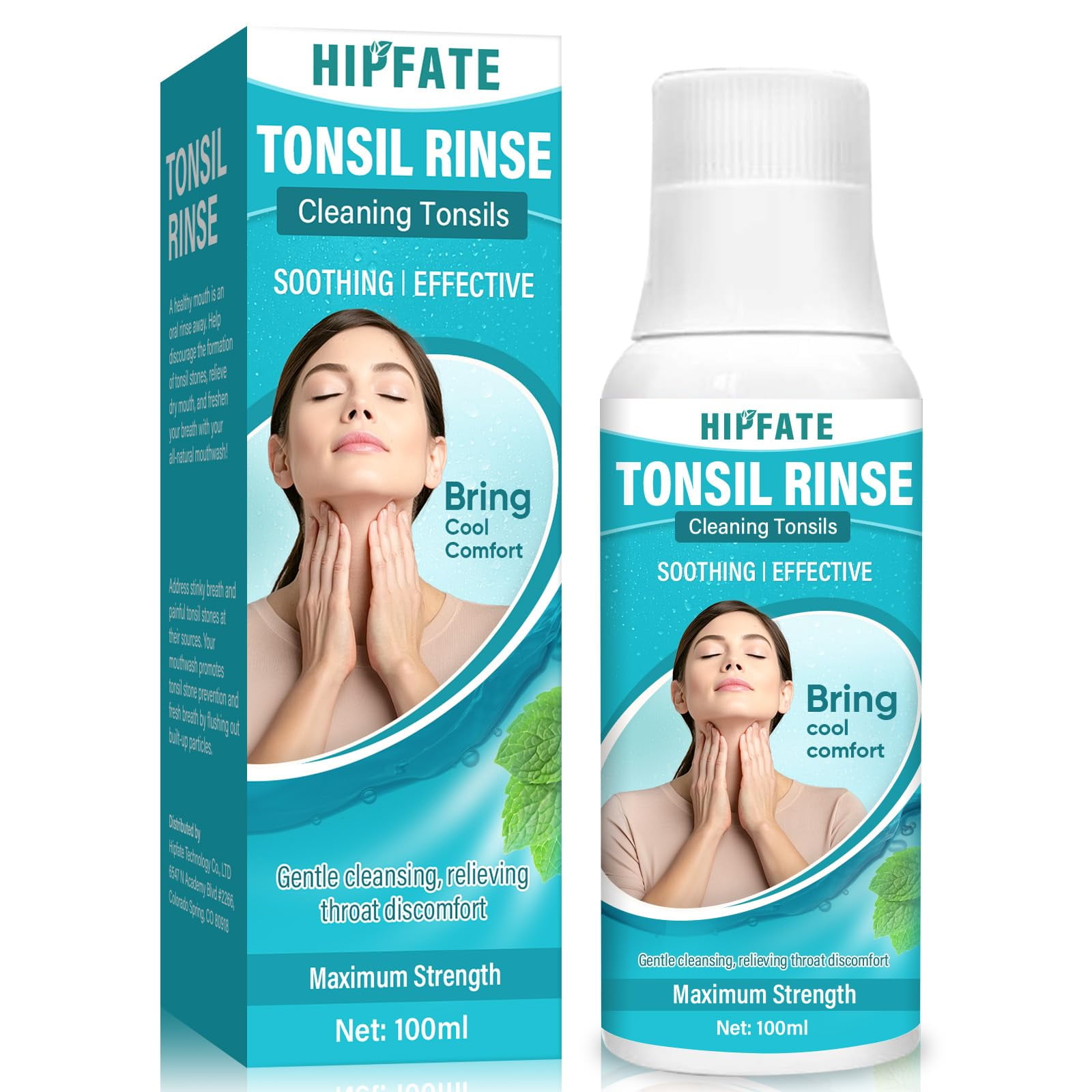 Tonsil Stone Remover Mouthwash, Deep Cleansing Oral Rinse for Tonsil ...