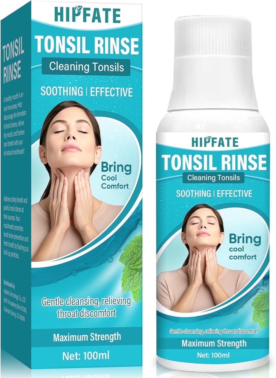 Tonsil Stone Remover Mouthwash, Oral Rinse Liquid for Tonsil Soothe and ...