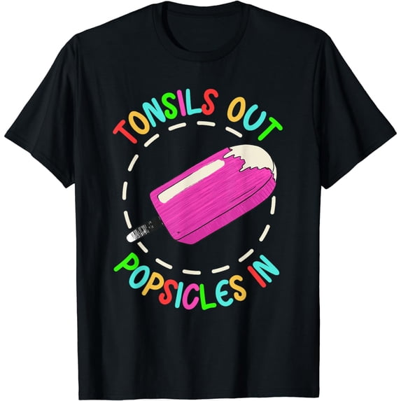 Tonsils out surgery Quote for a Kid with removed tonsils T-Shirt ...