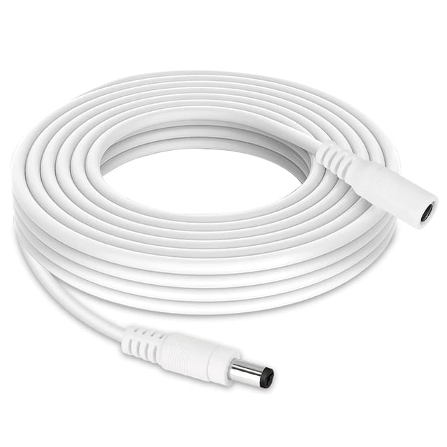 Tonton 3.3FT 1M DC Power Extension Cable 5.5 mm x 2.1 mm 5521 Male to ...
