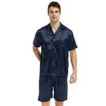 Hanes Short Sleeve Short Leg Pajama Set (Men) - Walmart.com