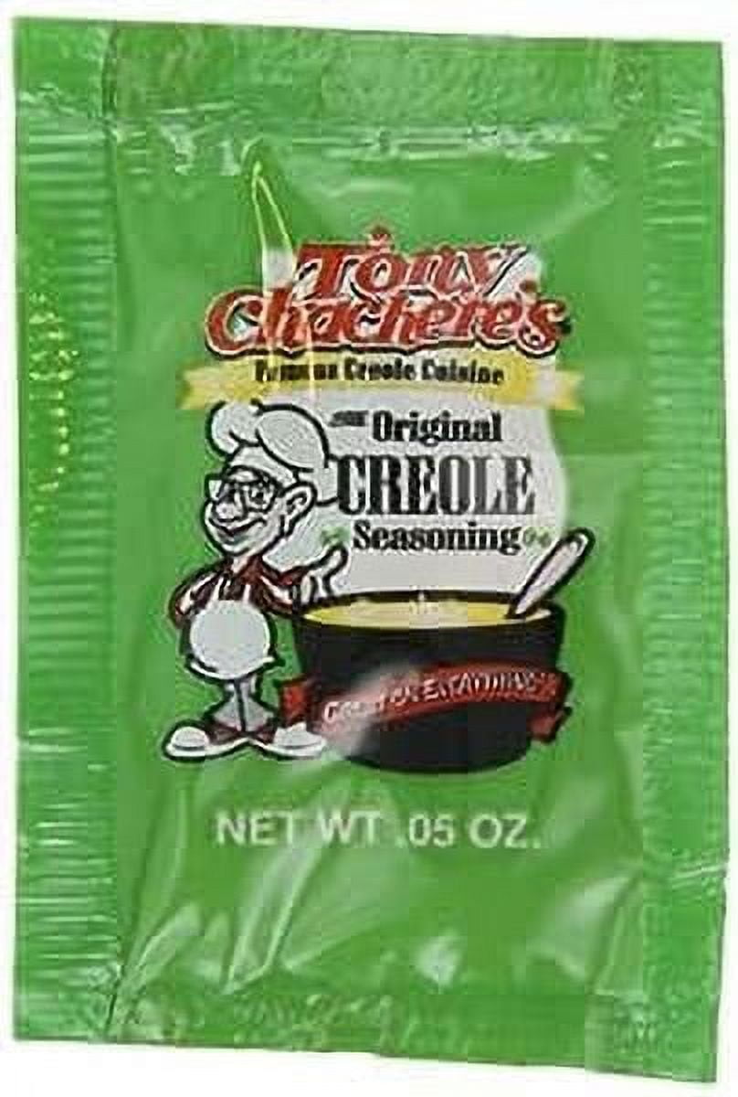 Tony Chachere Original Creole Seasoning, 0.05 Ounce (Pack of 1000 ...
