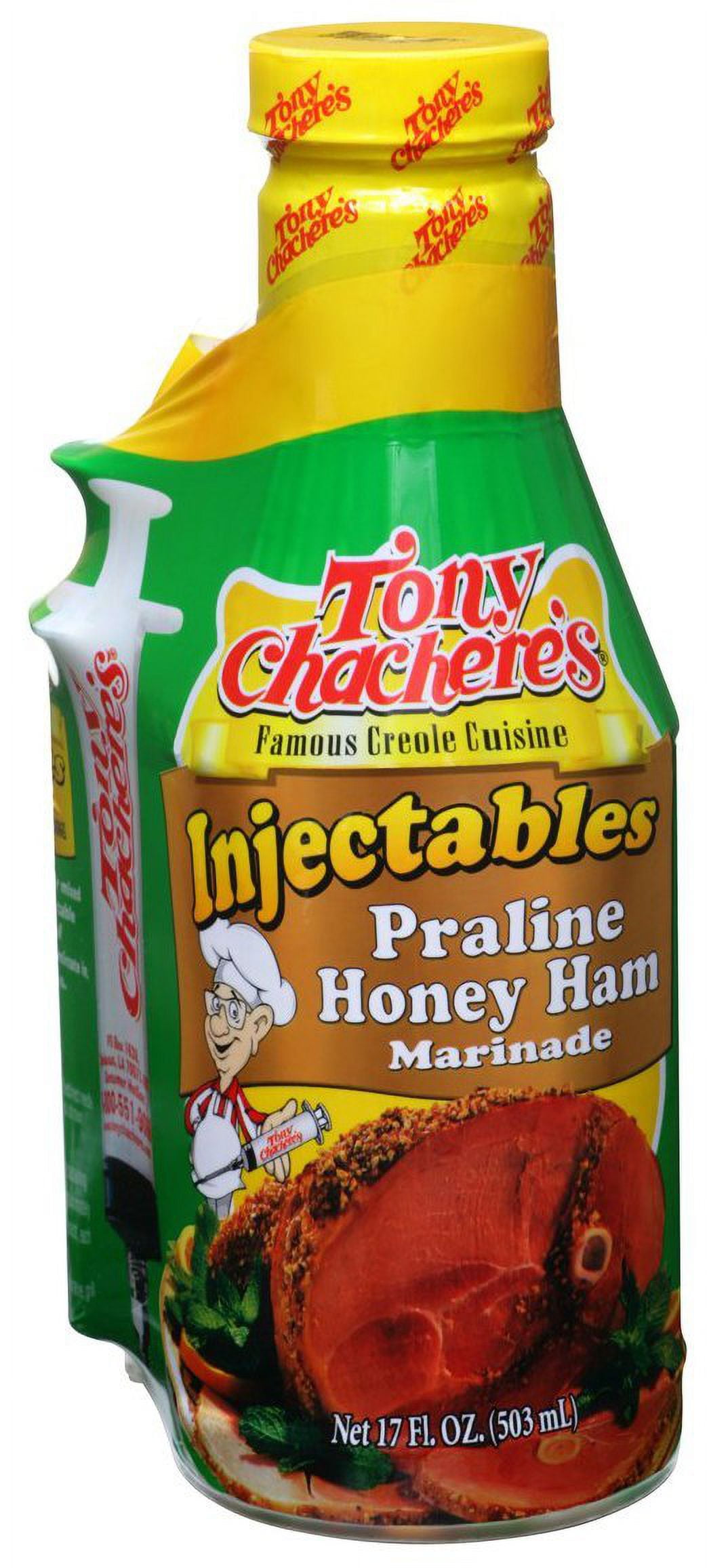 Tony Chachere,S Marinade Praline Honey Ham W/ Injector - 17 Oz ...