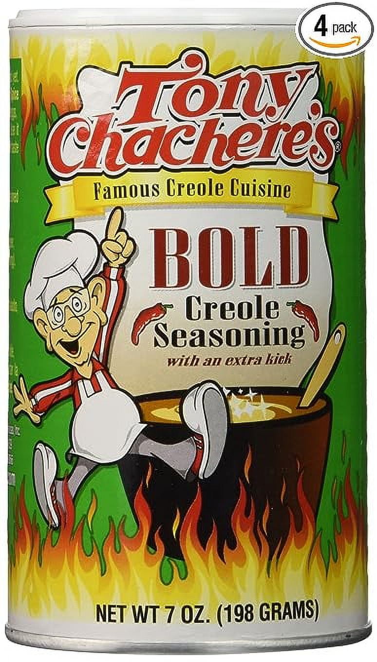 Tony Chachere Seasoning Blends, Bold Creole, 4 Count - Walmart.com