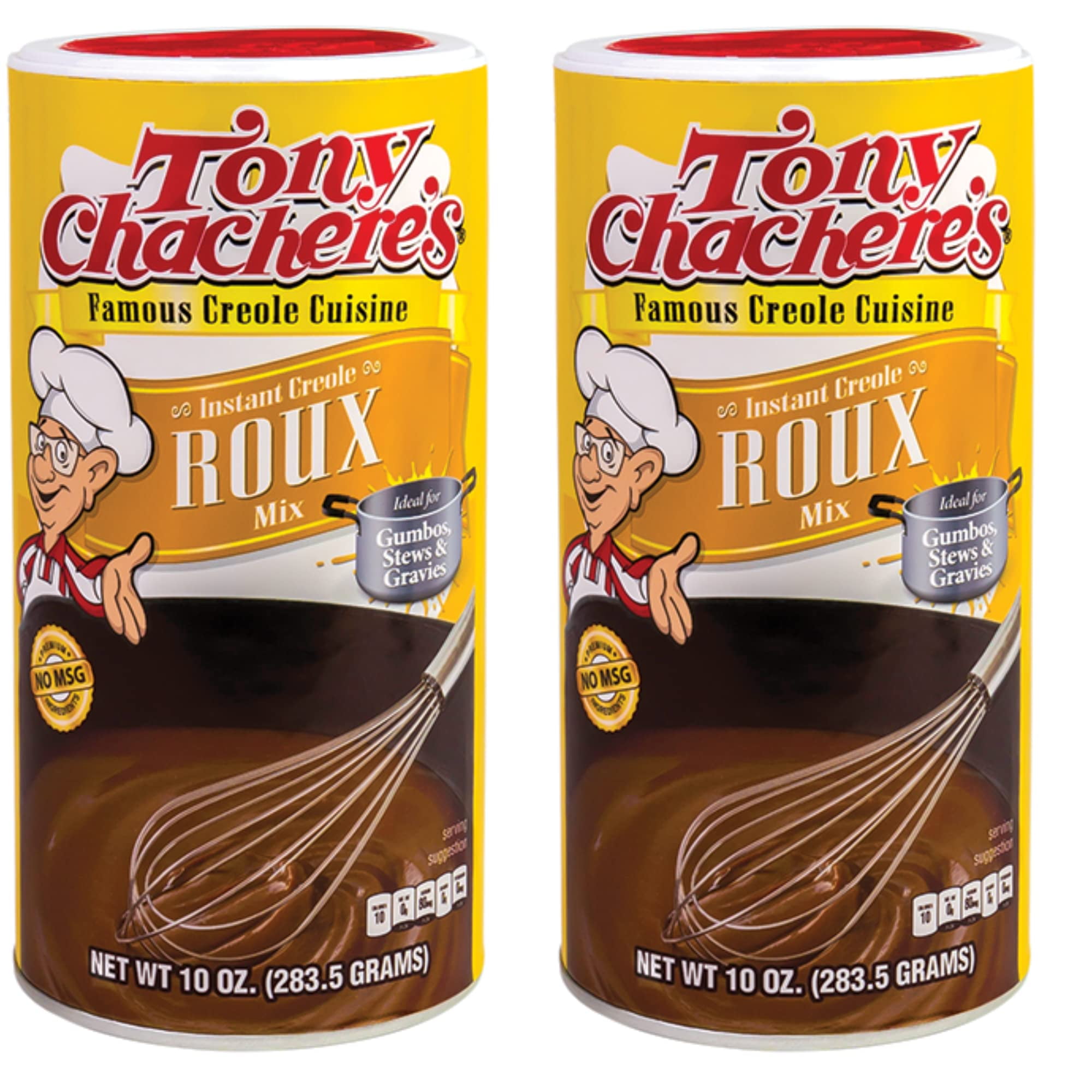 Tony Chachere's 10 Ounce YPF5 Instant Roux Mix - 2 Pack | Start The ...