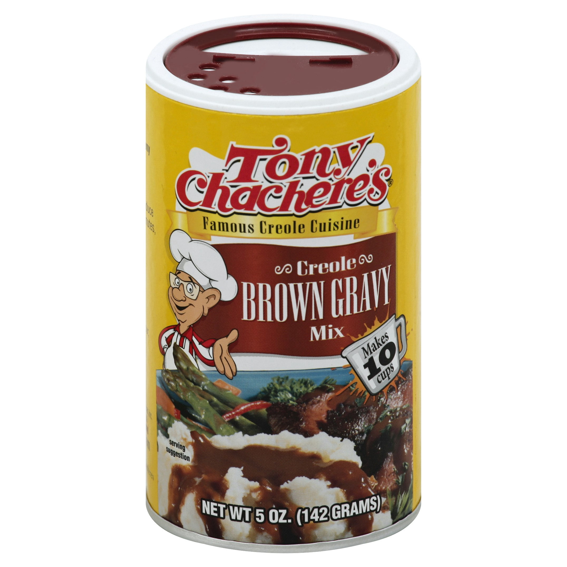 Tony Chachere's Brown Gravy Mix 5 oz (Pack of 12) - Walmart.com