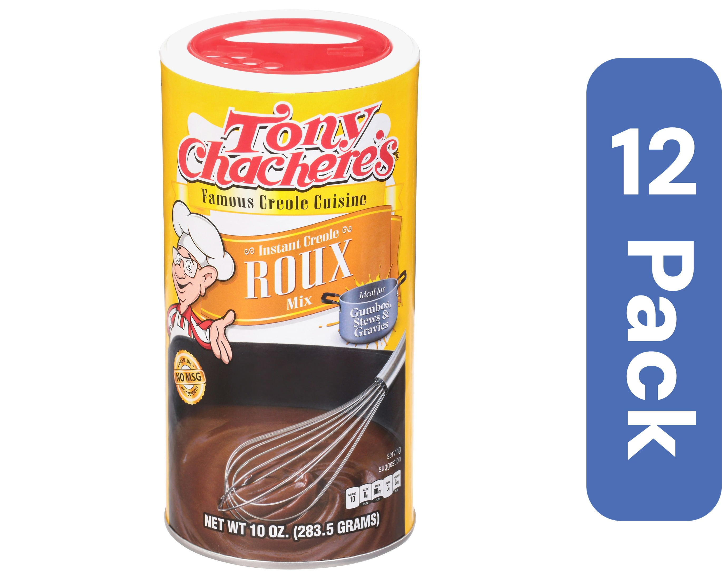 Tony Chachere's Gravy & Roux Mix 10 oz (Pack of 12) - Walmart.com