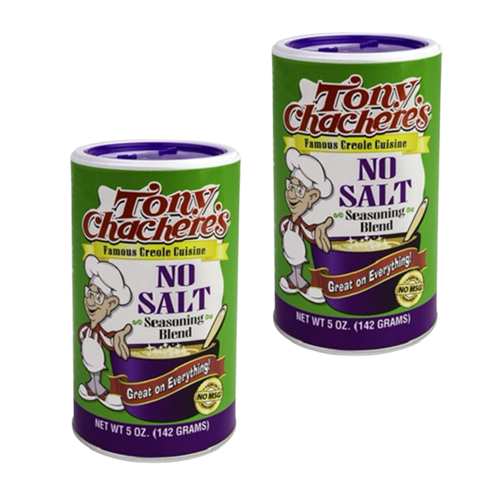 Tony Chachere's Original Spicy Dry No Salt Creole Seasoning Blend, 5 ...