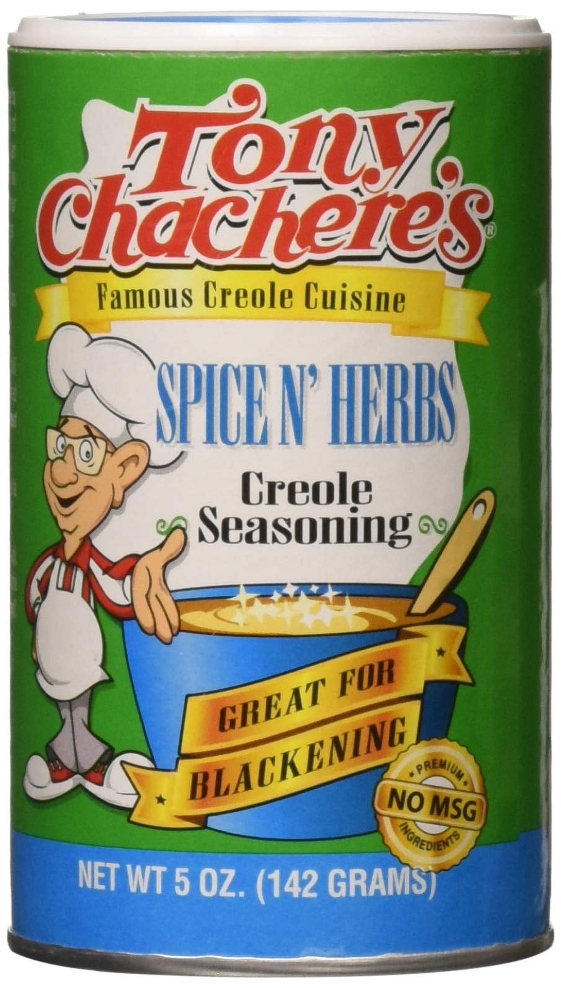 Tony Chachere's Special Herbal Blend Spice N' Herb Seasoning - 5 oz C52 - Walmart.com