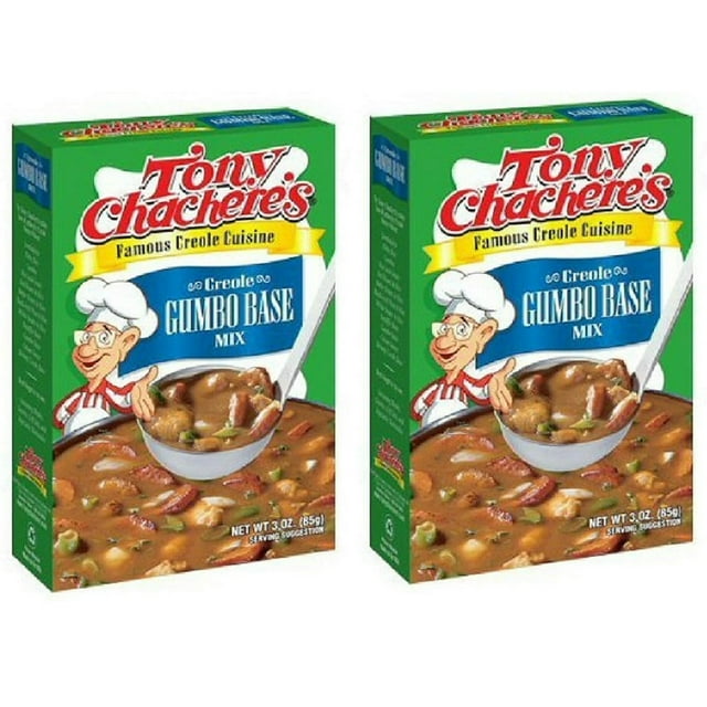 Tony Chacheres Creole Gumbo Base Mix, 3 Ounces (Pack of 2) - Walmart ...