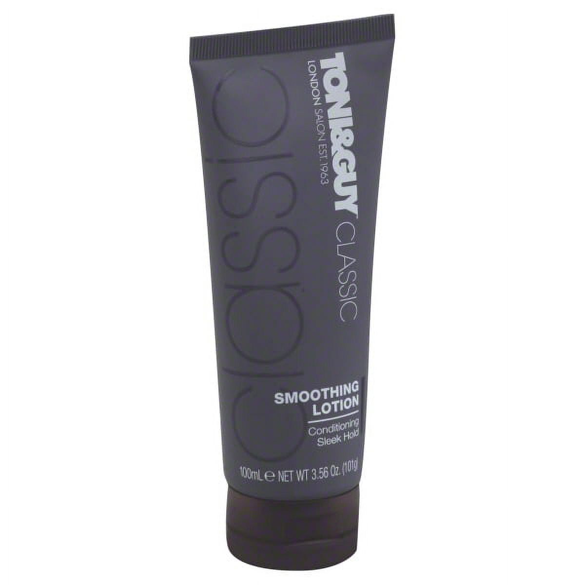 Toni & Guy Classic Smoothing Lotion, Frizz Control, Sleek Hold, 3.56 Fl ...