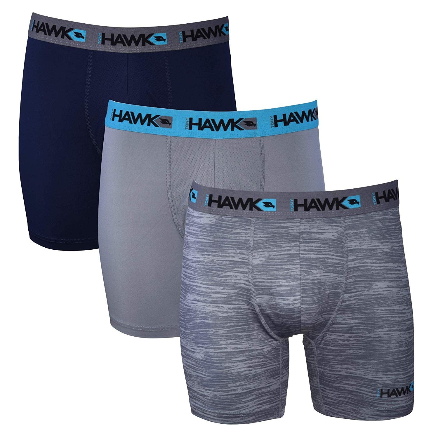 Tony Hawk 3Pack Performance Boxer Briefs - Walmart.com