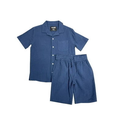 Tony Hawk Boys Twofer Puffer Vest Hoodie and Jogger, 2 Piece Outfit Set ...