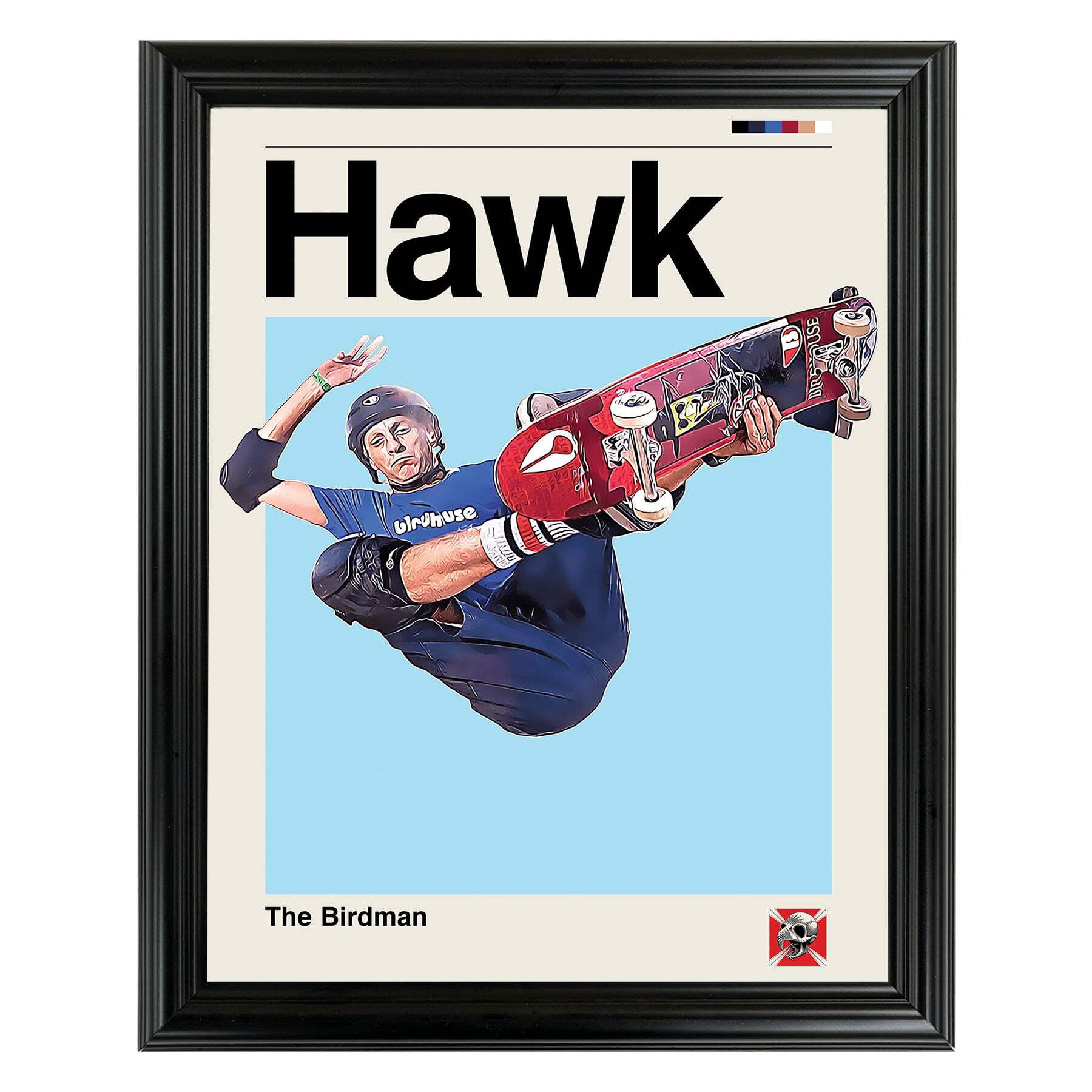 Tony Hawk Framed Sports Art Photo by Thomas Maxwell - Walmart.com