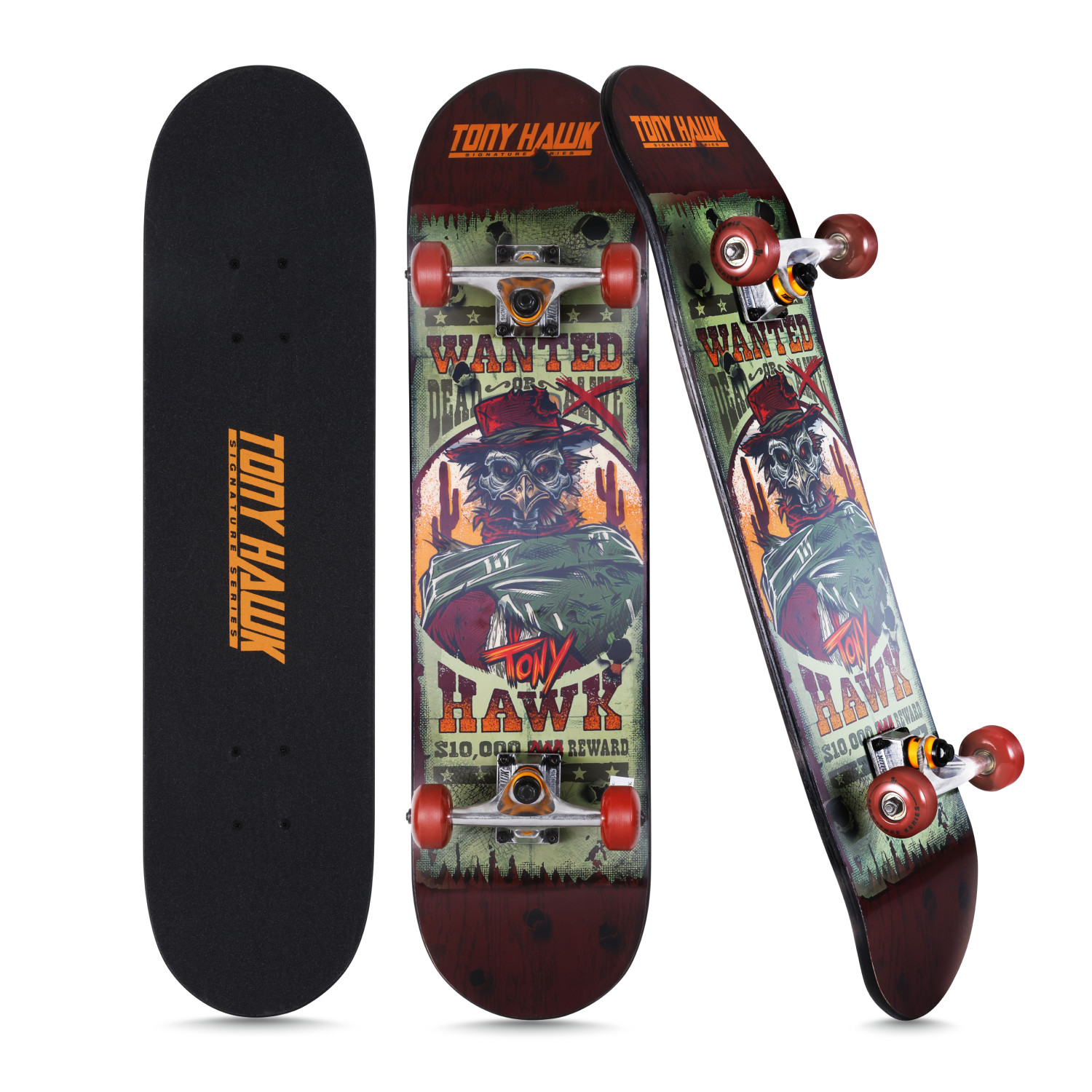 Tony Hawk 22" Mini Cruiser Skateboard, Penny Style Skateboard for Kids ...