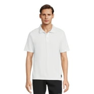 Free Assembly Men's Tipped Pique Polo Shirt with Short Sleeves ...
