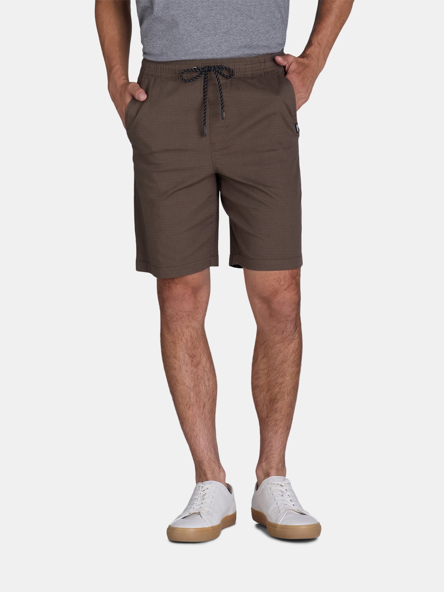 Tony Hawk Men's Ripstop Pull-On Shorts with Elastic Drawcord, 9” Inseam ...