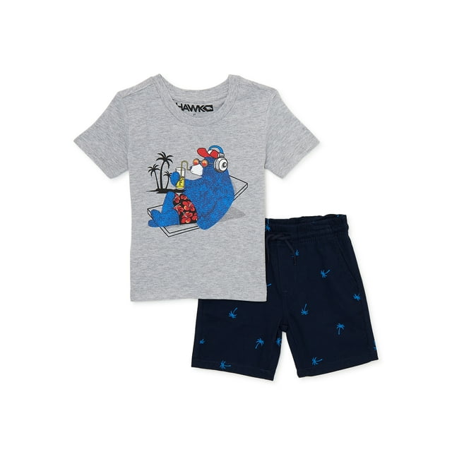 Tony Hawk Toddler Boy 2PC Outfit Set, Sizes 2T-4T - Walmart.com