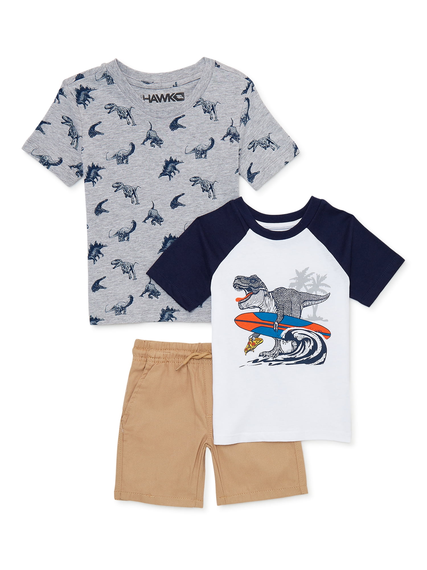 Tony Hawk Toddler Boy 3Pc Outfit Sets, Sizes 2T-4T - Walmart.com