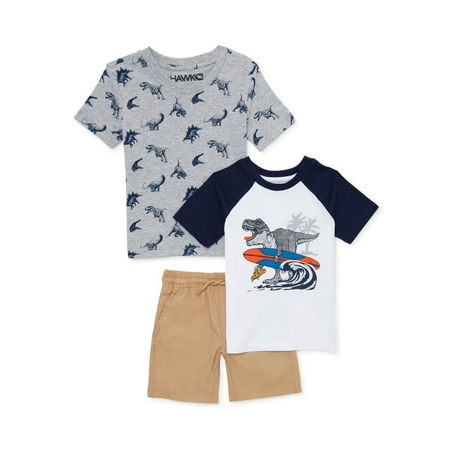 Tony Hawk Toddler Boy 3Pc Outfit Sets, Sizes 2T-4T - Walmart.com