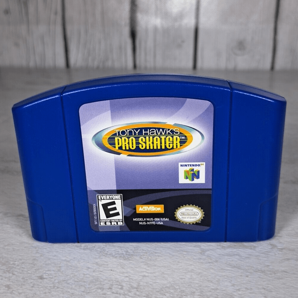 Tony Hawk's Pro Skater Games Cartridge Card for N64 US Version ...