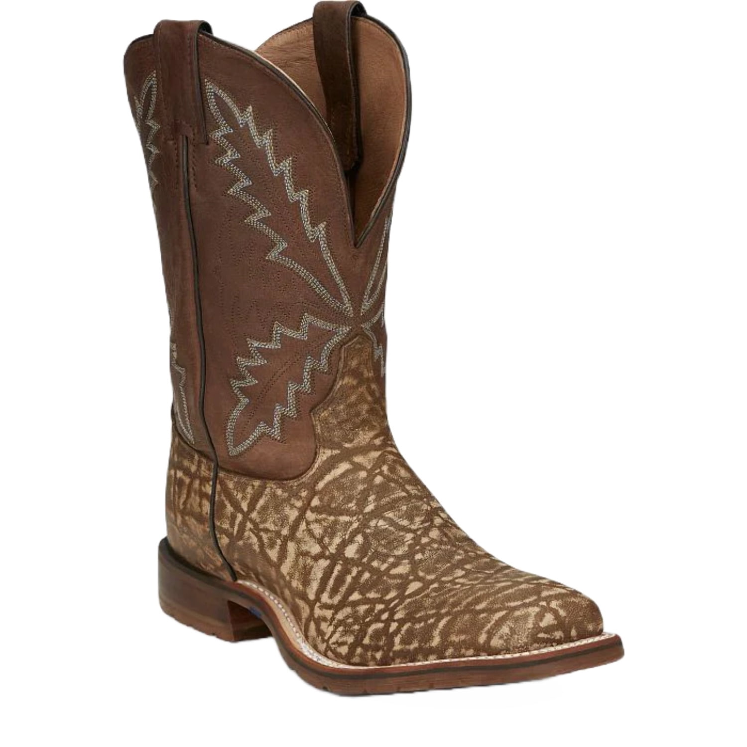Tony Lama Boot Company Mens Bowie Taupe Elephant Print 11 TLX ...